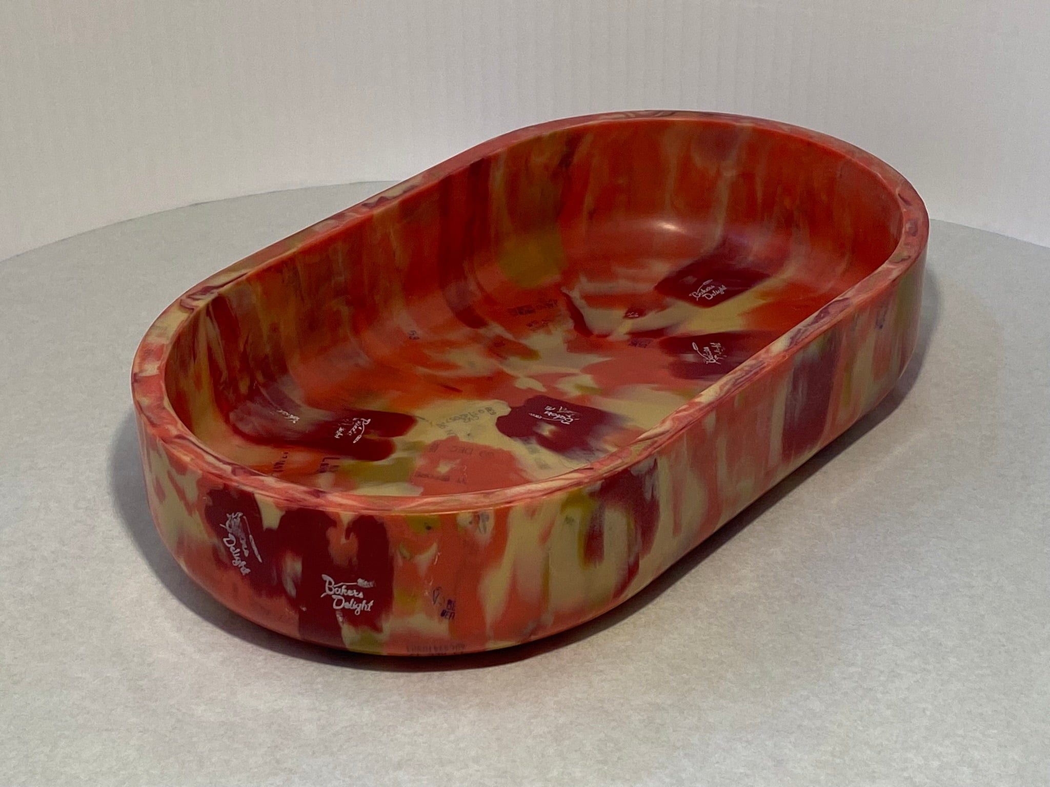 Bowl - Recycled Breadtags Transmutation Australian Manufacturing