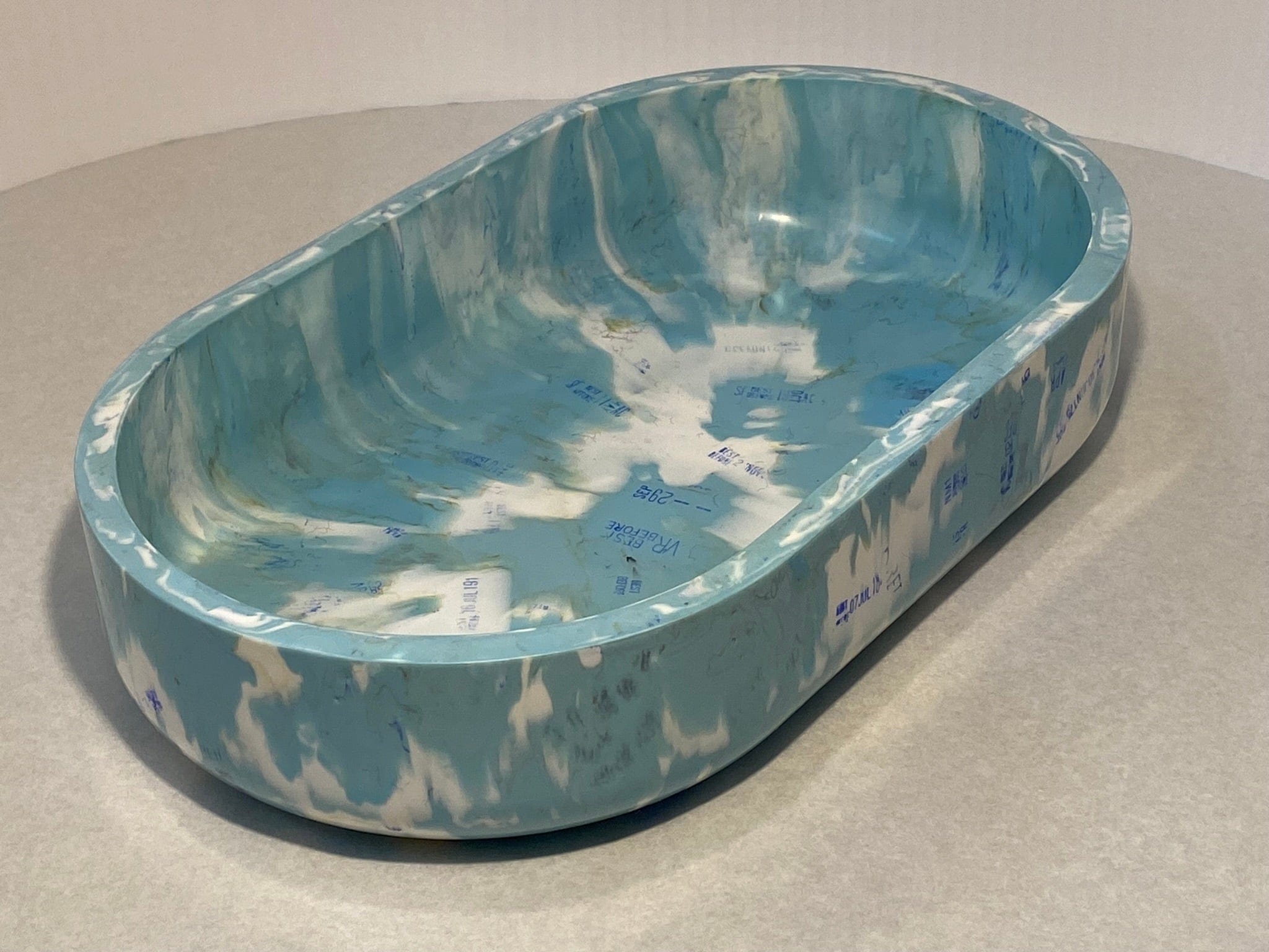 Bowl - Recycled Breadtags Transmutation Australian Manufacturing